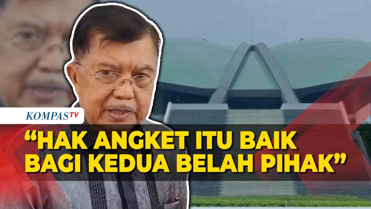 Anggap Hak Angket Kecurangan Pemilu 2024 Untungkan Semua Pihak, JK ...