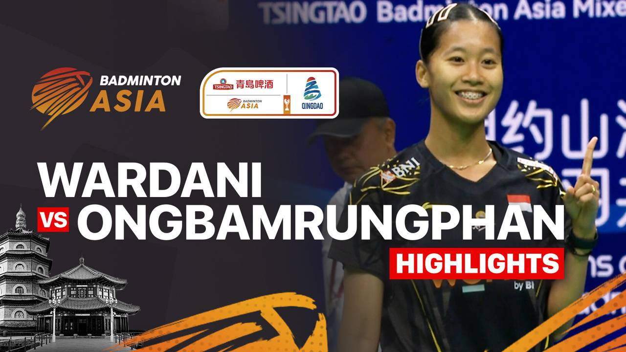 Putri Kusuma Wardani (INA) vs Busanan Ongbamrungphan (THA) - Highlights | Badminton Asia Mixed ...