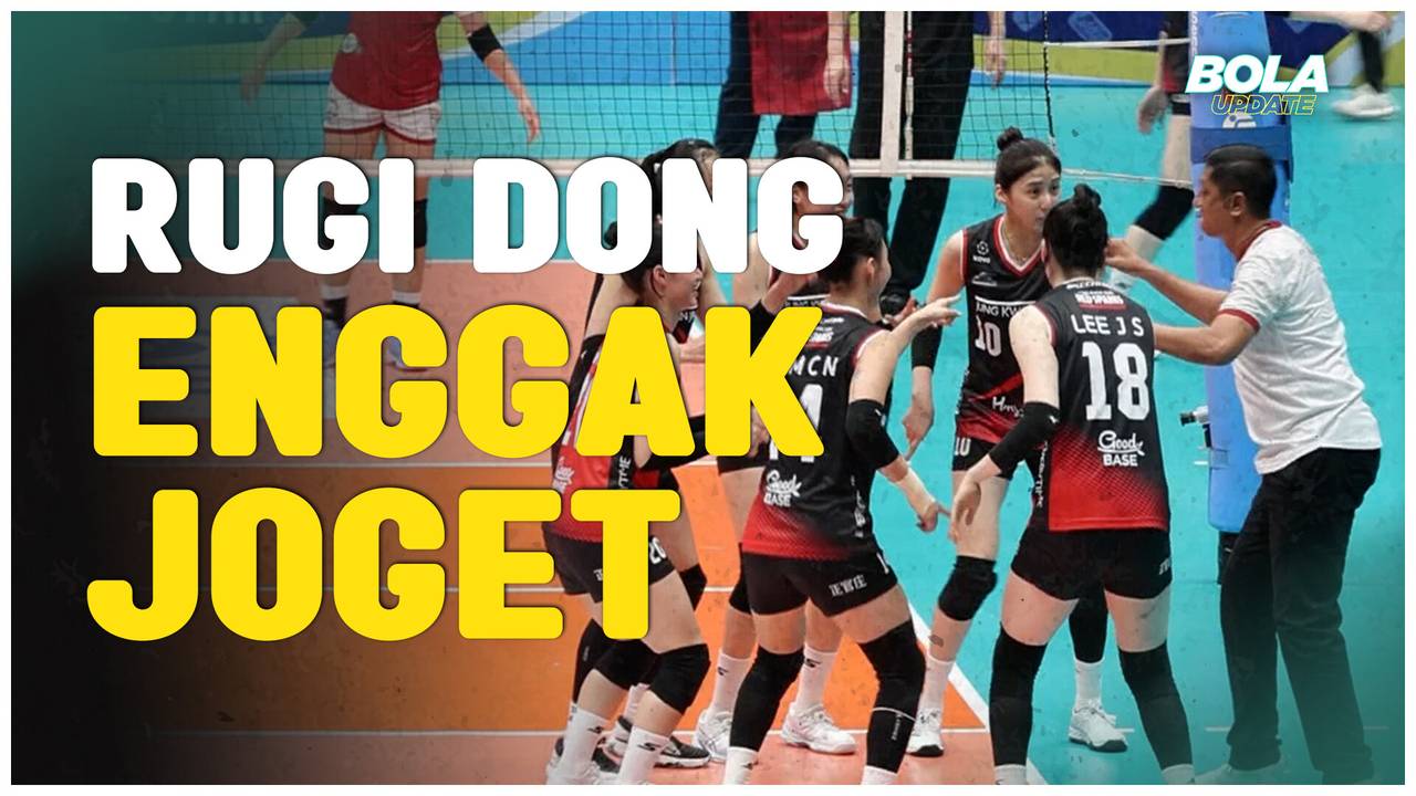Lucu Banget Hiburan di Fun Volleyball 2024, Pelatih Red Sparks dan ...