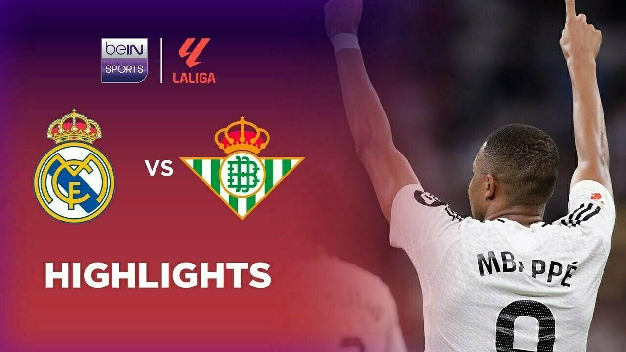 Real Madrid vs Real Betis - Highlights | LaLiga 2024/25 | Vidio