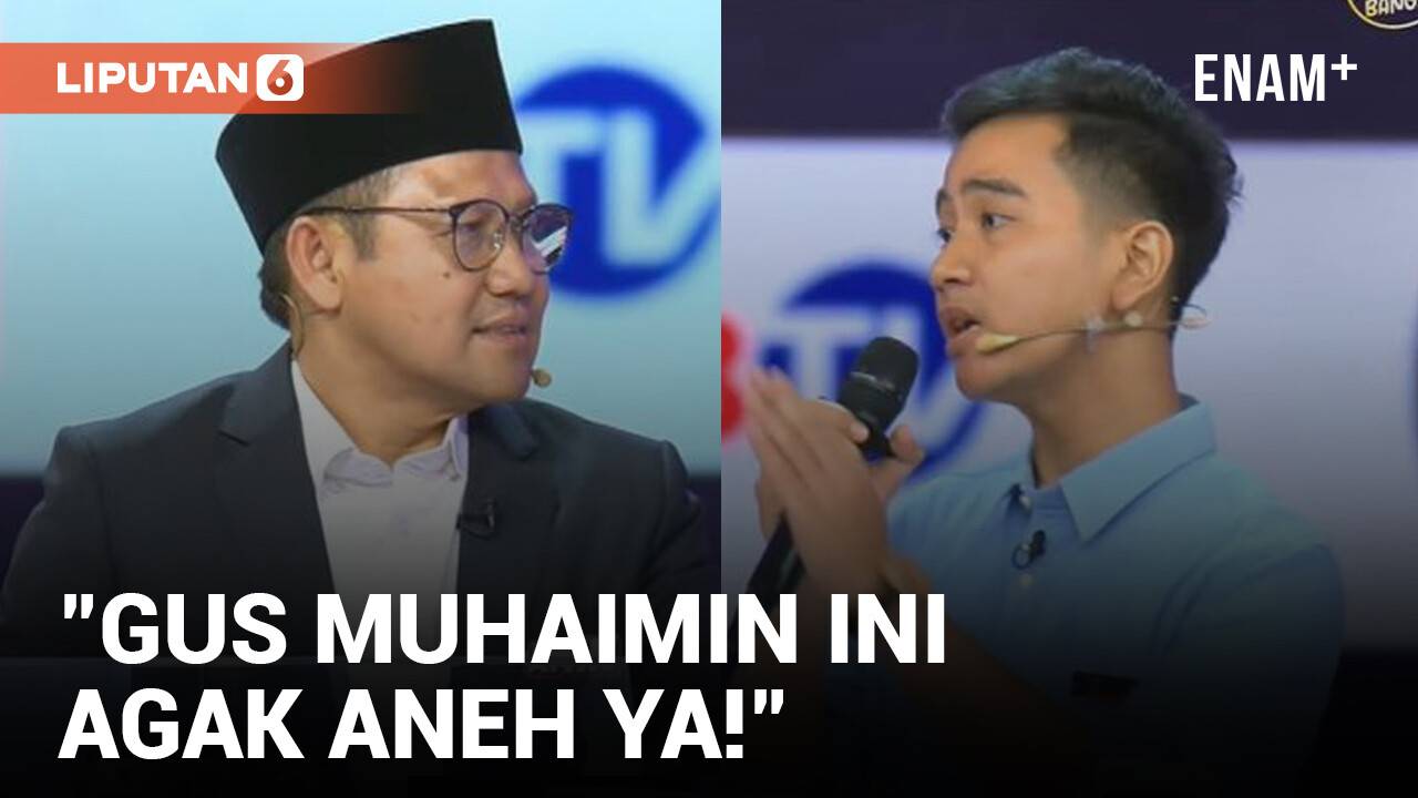Gibran Sebut Cak Imin "Aneh" Soal Rencana Bangun 40 Kota Baru Selevel Jakarta - LiputanEnam | Vidio