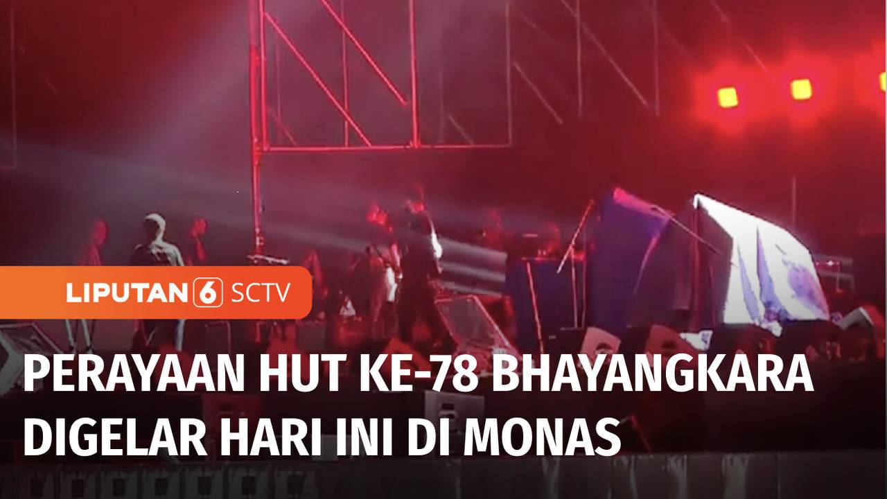 Live Report: HUT ke-78 Bhayangkara Digelar di Monas | Liputan 6 - SCTV