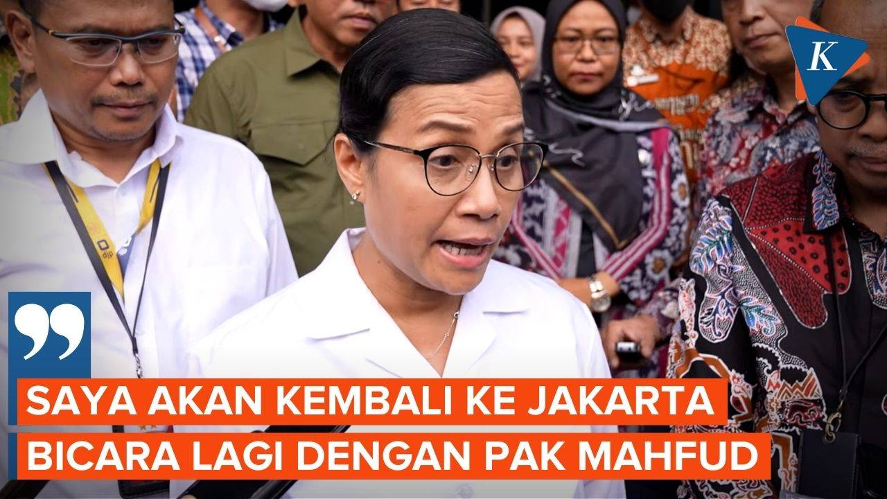Sri Mulyani Bakal Temui Mahfud MD, Buntut Transaksi Aneh Rp 300 Triliun ...