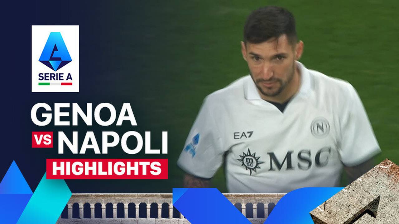 Genoa vs Napoli - Highlights | Serie A 2024/25 | Vidio