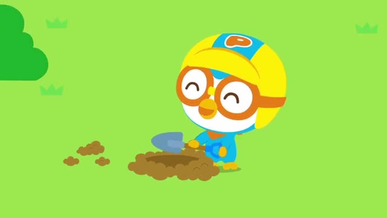 Pororo Environtment Songs - Ep 04 - Let's Plant a Tree Song (2020) | Vidio