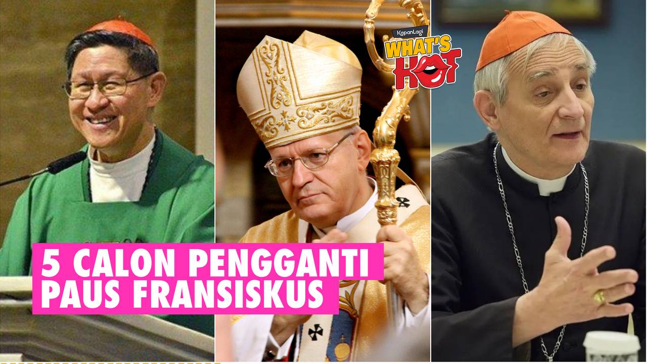 5 Kardinal Calon Pengganti Paus Fransiskus, Ada Calon Terkuat Dari Asia ...
