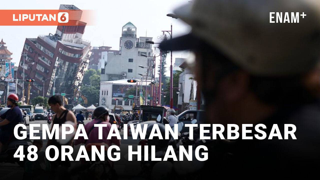 Gempa Taiwan Tembus Seribu Orang Luka-Luka, dan 48 Orang Lainnya Hilang ...