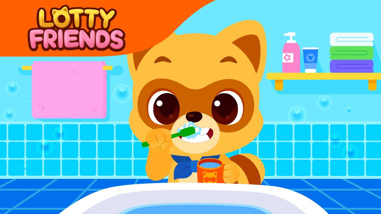 Lotty Friends - Good Habit Songs - Brushing Teeth Song (2024) | Vidio