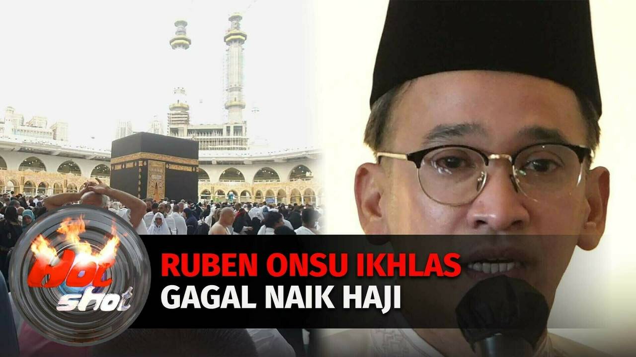 Ruben Onsu Ikhlas Gagal Naik Haji | Hot Shot | Vidio