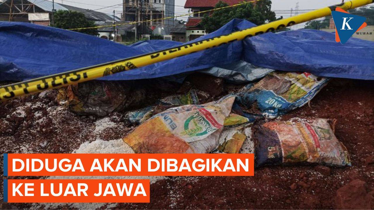 Sembako Bansos yang Dikubur di Depok Diduga untuk Dikirim ke Luar Jawa ...