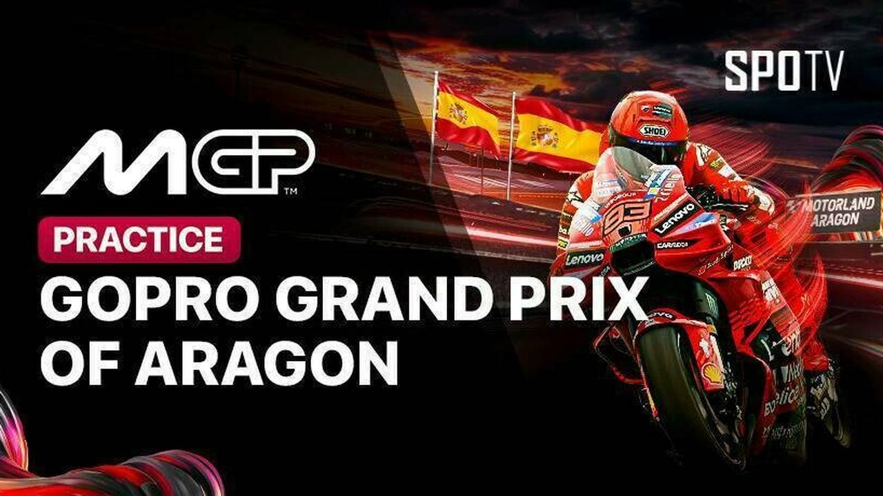 MotoGP Practice: MotoGP 2025 Round 8 - GoPro Grand Prix of Aragon ...