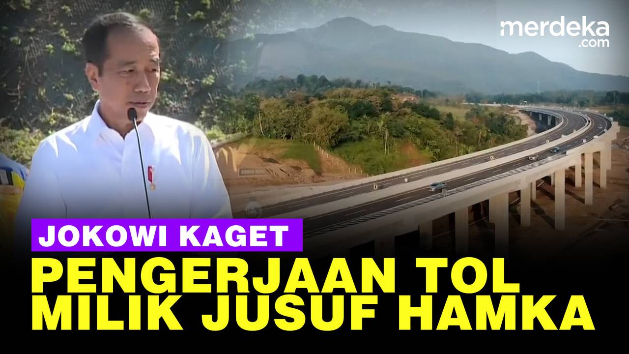 Jokowi Sampai Kaget, Pengerjaan Tol Cisumdawu Milik Jusuf Hamka Butuh Waktu 12 Tahun - merdeka ...