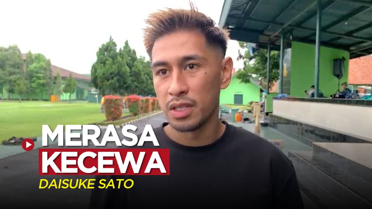 Persib Bisa Kalah dari Barito Putera, Daisuke Sato Merasa Kecewa - Shorts