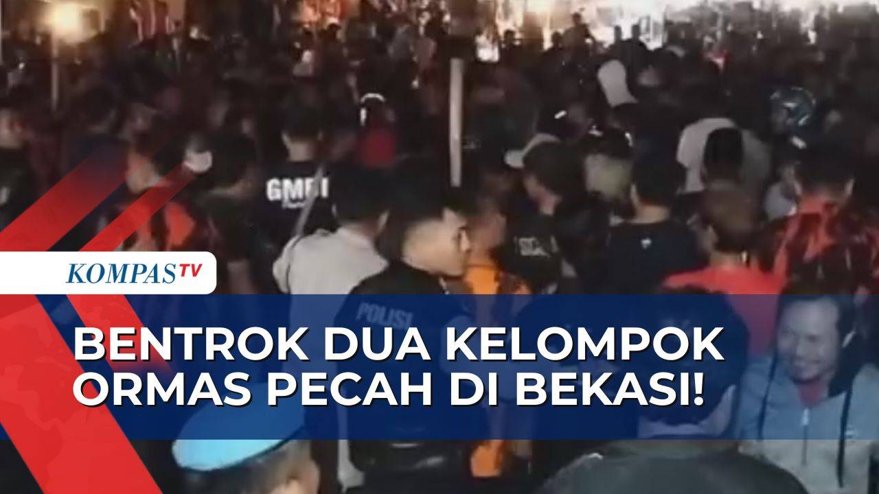 Diduga Rebutan Pengelolaan Pasar Tumpah, Dua Kelompok Ormas di Bekasi ...