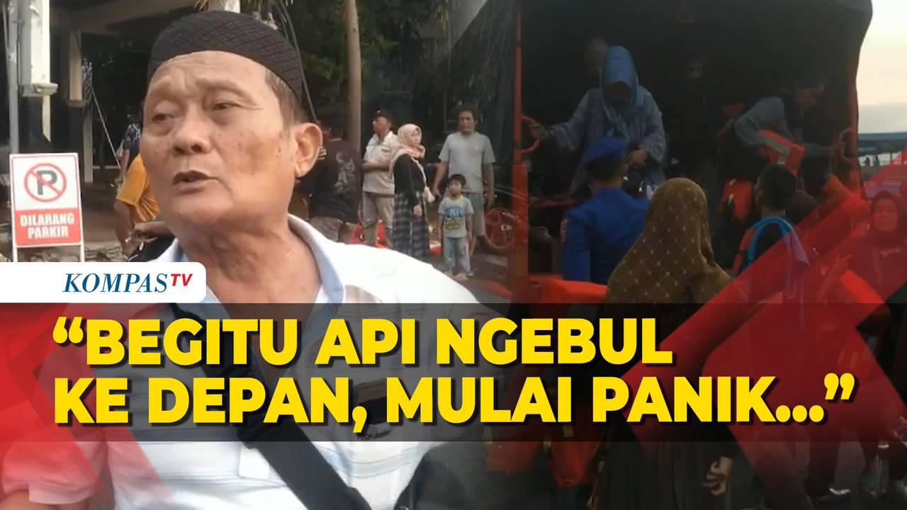 Cerita Kepanikan Penumpang Lihat Api Mulai Menjalar di Kapal Ferry KMP ...