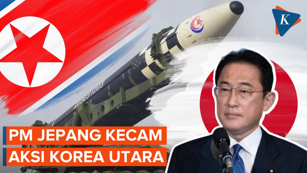 PM Jepang Kecam Aksi Korea Utara yang Terbangkan Rudal di Atas Wilayahnya - Kompascom | Vidio