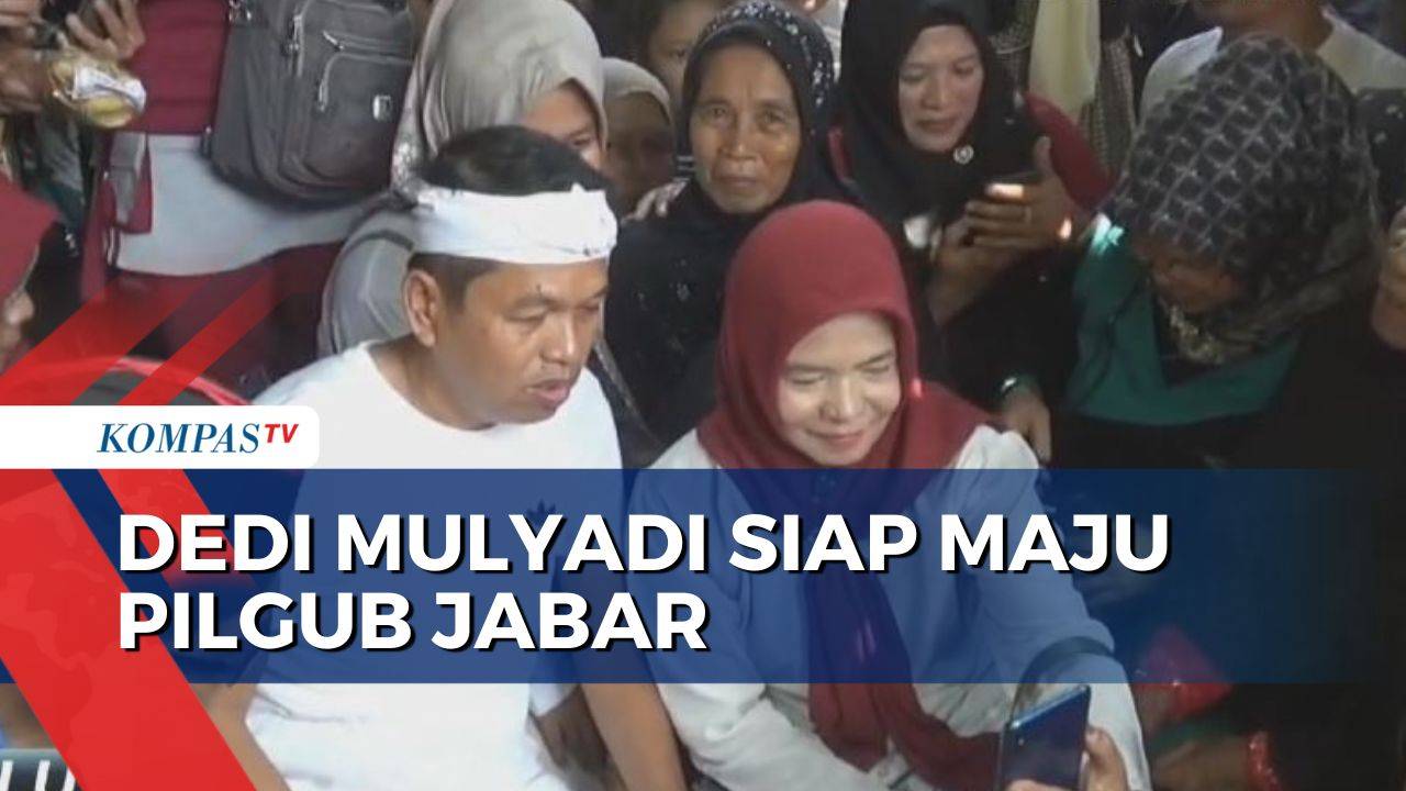 Dapat Banyak Dukungan dari Warga Bandung Barat, Dedi Mulyadi Siap Maju Pilgub Jabar - Kompas TV ...