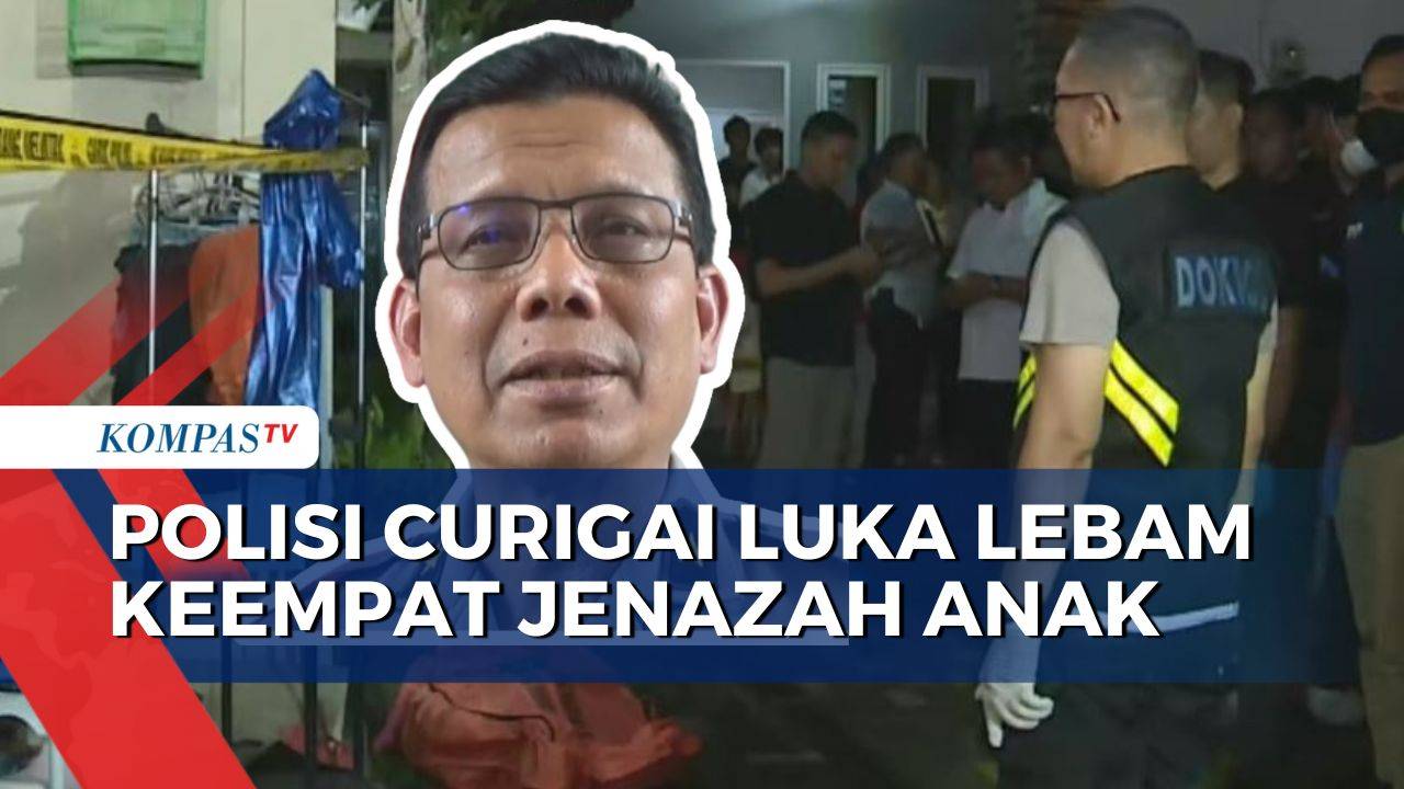 Temuan Luka Lebam Pada 4 Jenazah Anak di Jagakarsa, Polisi: Ada Dugaan KDRT - Kompas TV | Vidio