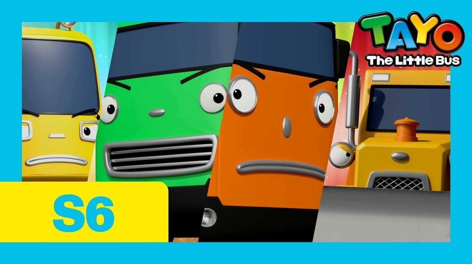 Tayo, The Little Bus - Ep 13 - Let’s Go! The Heavy Machinery Rangers ...