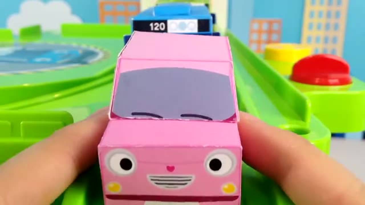 Tayo's Paper Toy Songs - Ep 03 - Let's make a Choo-Choo train (2022)