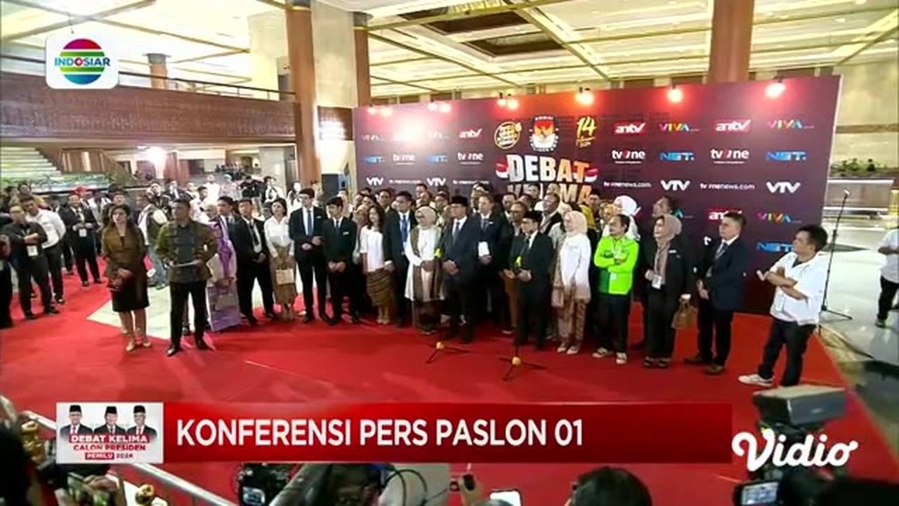 Konferensi Pers Anies Baswedan - Muhaimin Iskandar Usai Debat! | Debat ...