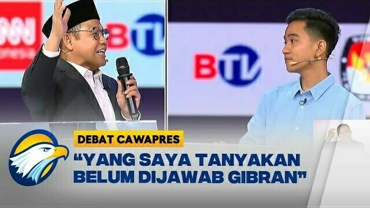 Ditanya Gus Imin Soal APBN, Gibran Malah Jawab Wisatawan Meningkat - METRO TV | Vidio