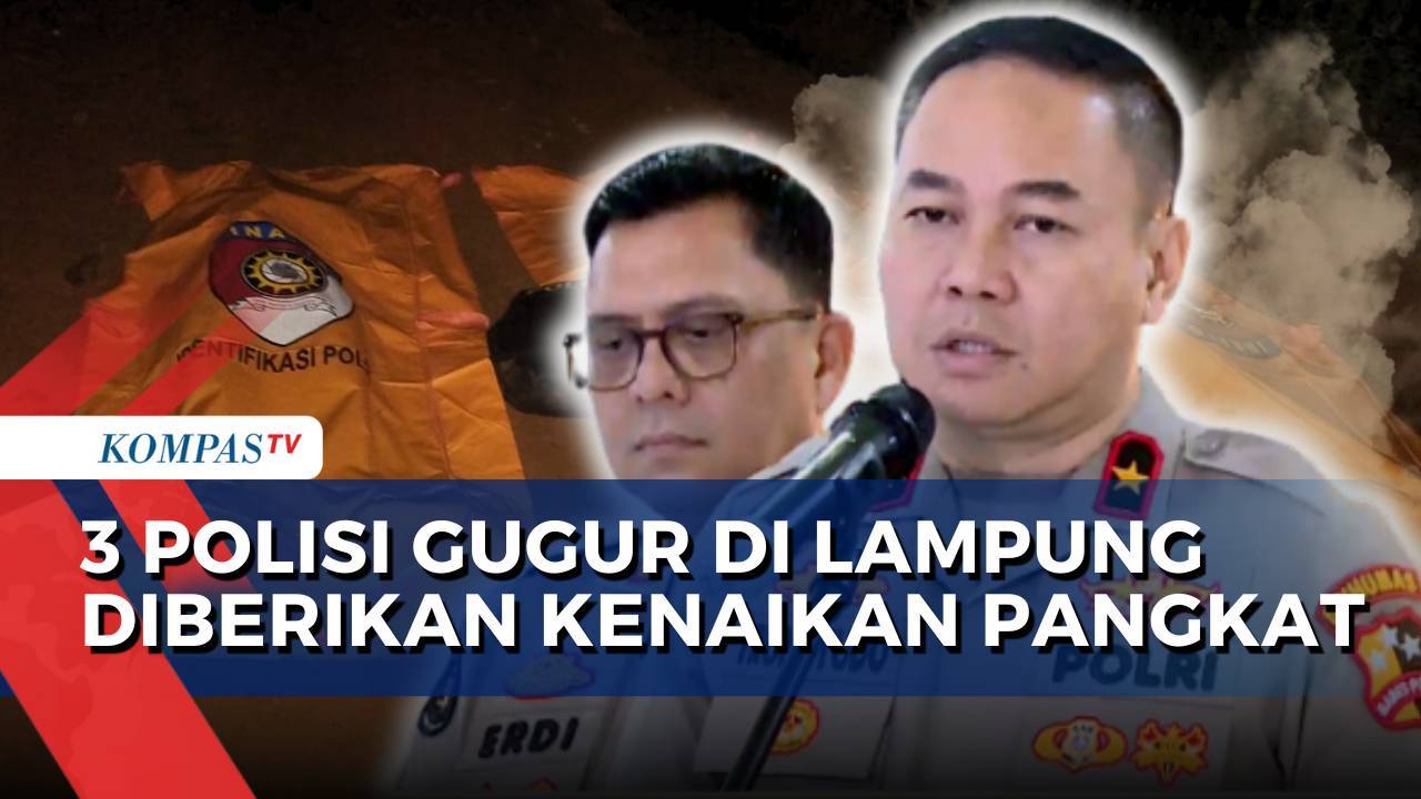 Terbaru! 3 Polisi Gugur saat Gerebek Judi Sabung Ayam di Lampung Diberi Kenaikan Pangkat ...
