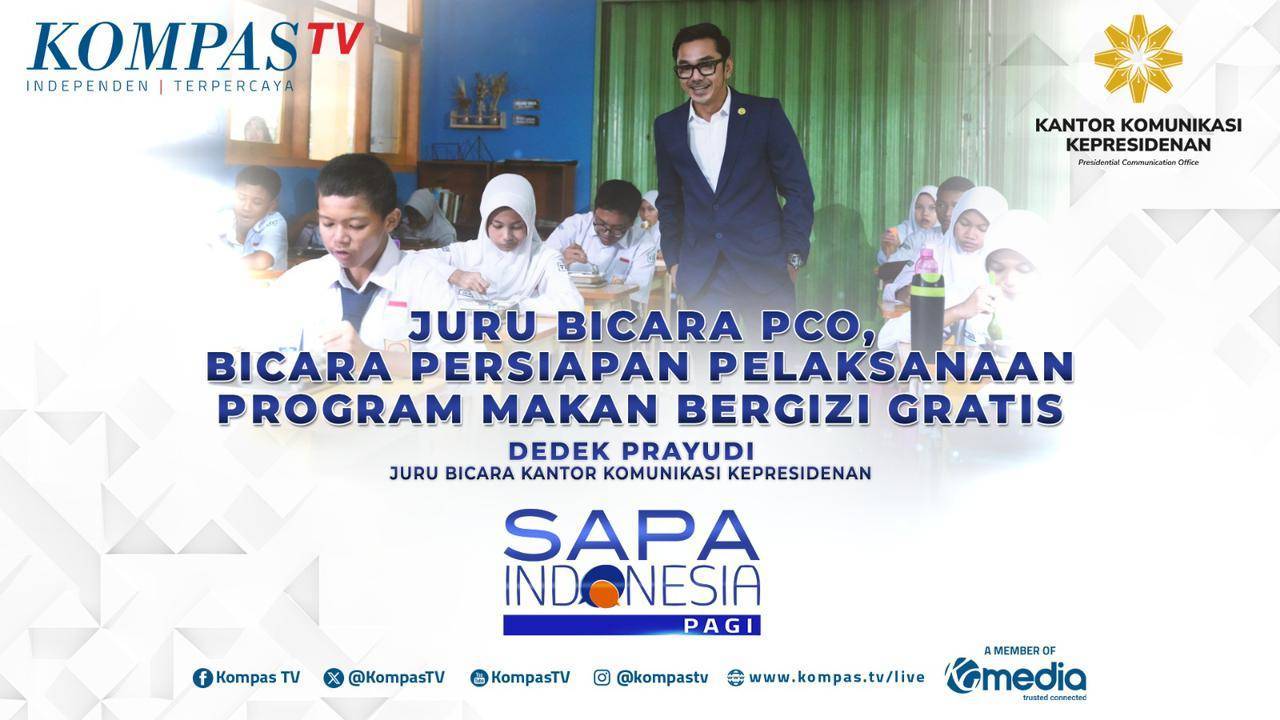 Jubir PCO Bicara Persiapan Pemerintah Laksanakan Program Makan Bergizi ...