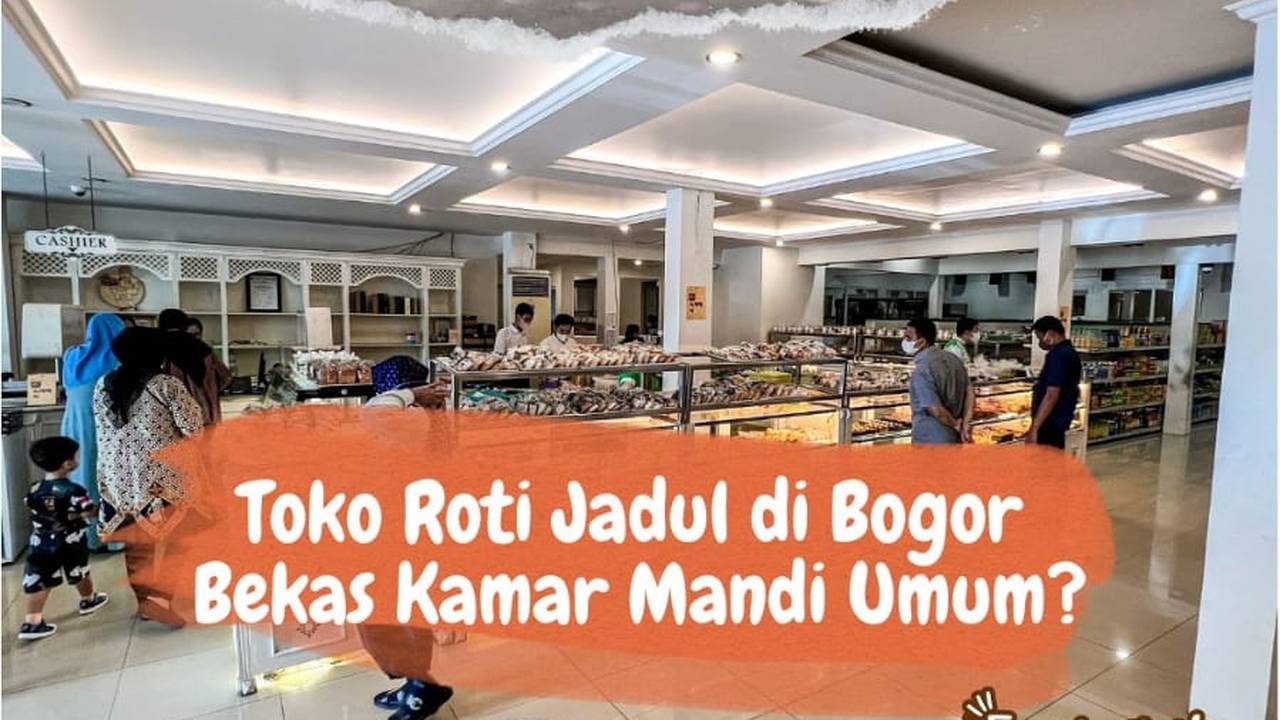 Toko Roti Jadul di Bogor Bekas Kamar mandi Umum? - Shorts | Vidio