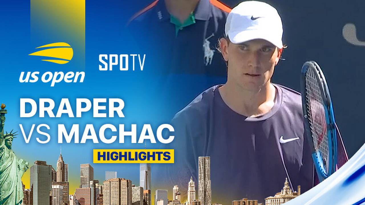 Jack Draper (GBR) vs Tomas Machac (CZE) - Highlights | US Open Tennis ...