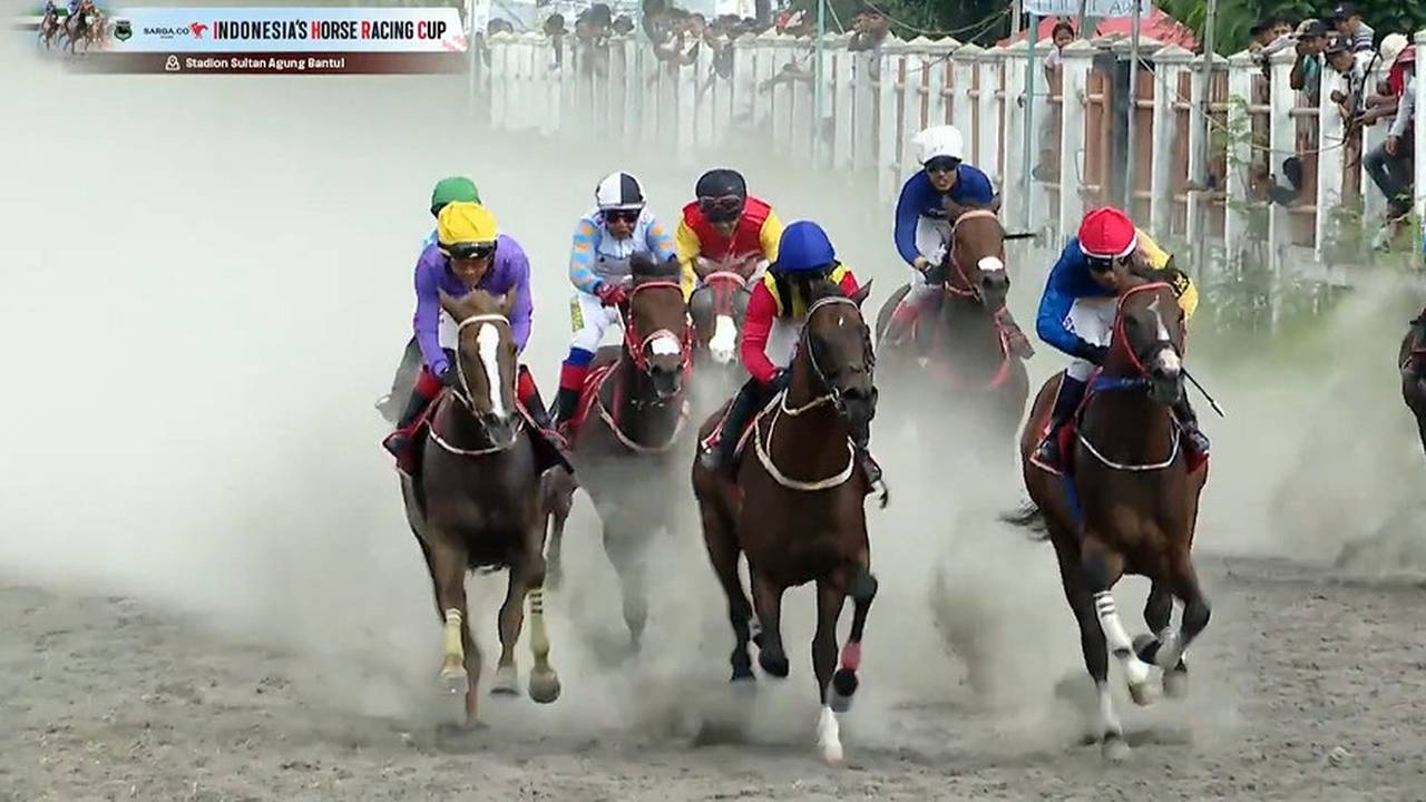Race Replay Kelas Terbuka Sprint 1300 Indonesia's Horse Racing Cup 2025 ...