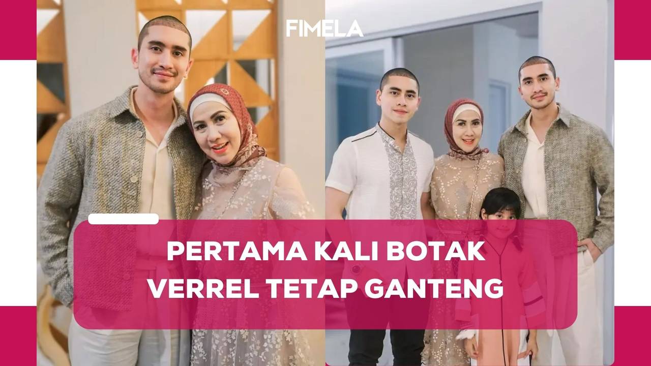 Verrel Bramasta Pertama Kali Tampil Botak, Ini 8 Potretnya yang Tetap ...