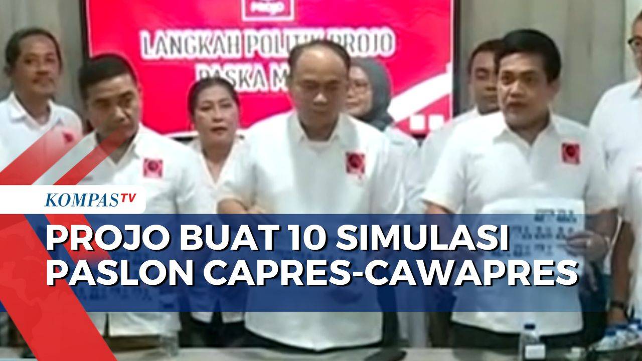 Projo Buat 10 Simulasi Paslon Capres-Cawapres untuk Maju Pemilu 2024 ...
