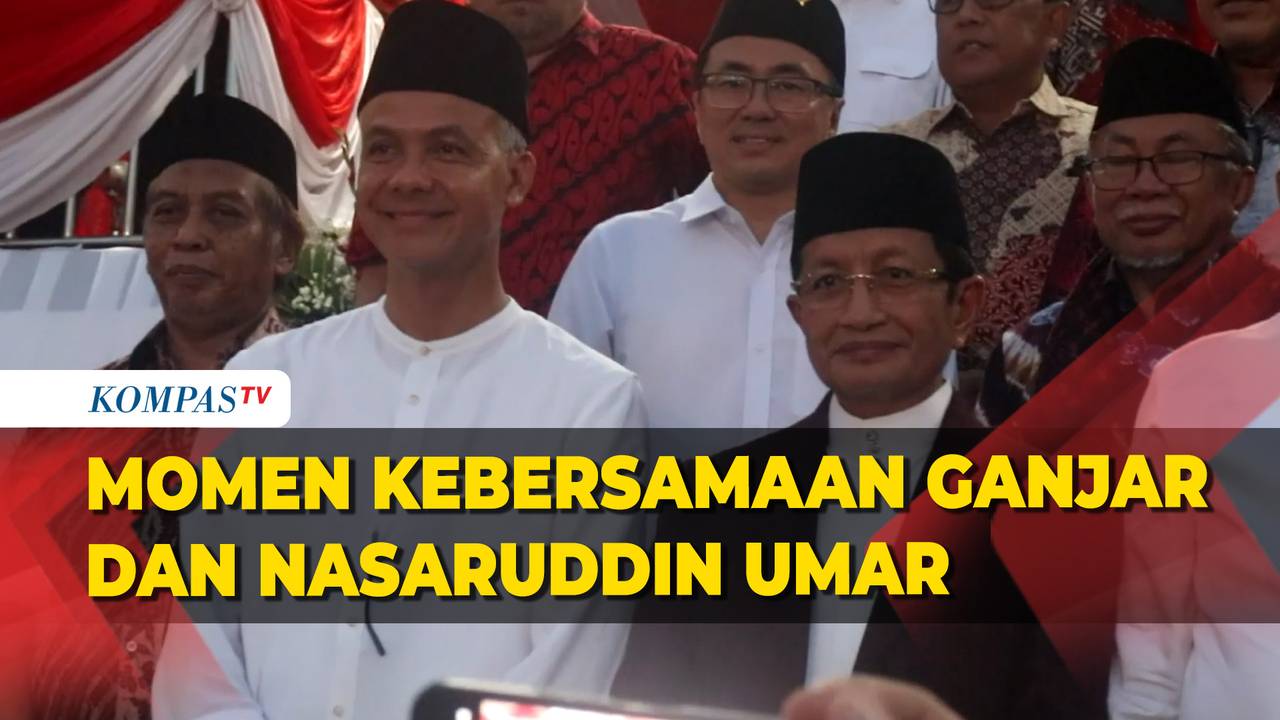 Momen Kebersamaan Ganjar Pranowo dan Nasaruddin Umar di Manado - Kompas TV | Vidio