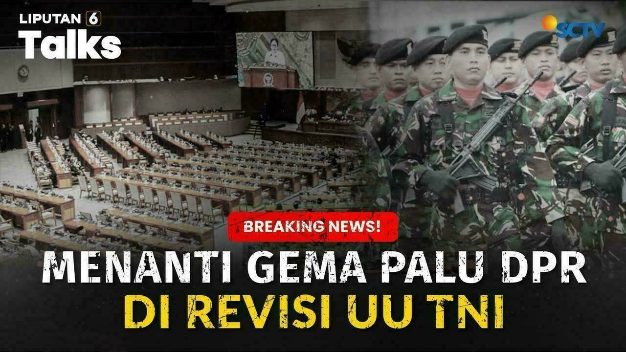 Usai Temui Prabowo, DPR Sahkan Revisi UU TNI Jadi Undang Undang? | BREAKING NEWS | Vidio