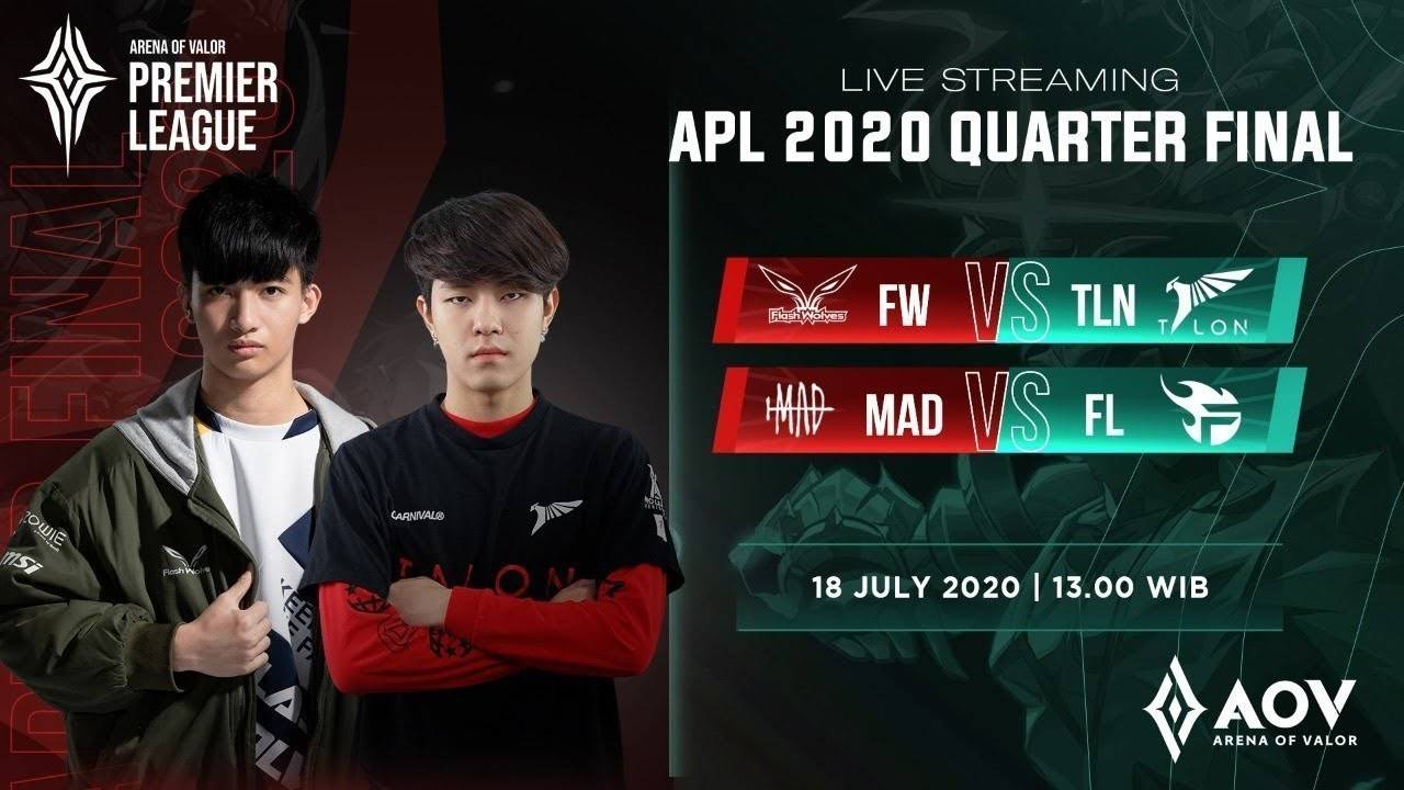 APL 2020 Quarter Final Day 1 - Garena AOV (Arena of Valor) | Vidio