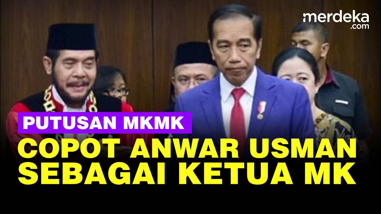 Putusan MKMK: Anwar Usman Paman Gibran Dicopot Sebagai Ketua Mahkamah ...