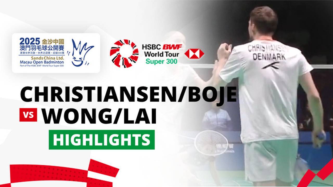 Mathias Christiansen/Alexandra Boje (DEN) vs Jimmy Wong/Lai Pei Jing ...