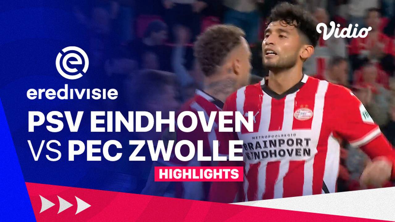 PSV Eindhoven vs PEC Zwolle - Highlights | Eredivisie 24/25 | Vidio