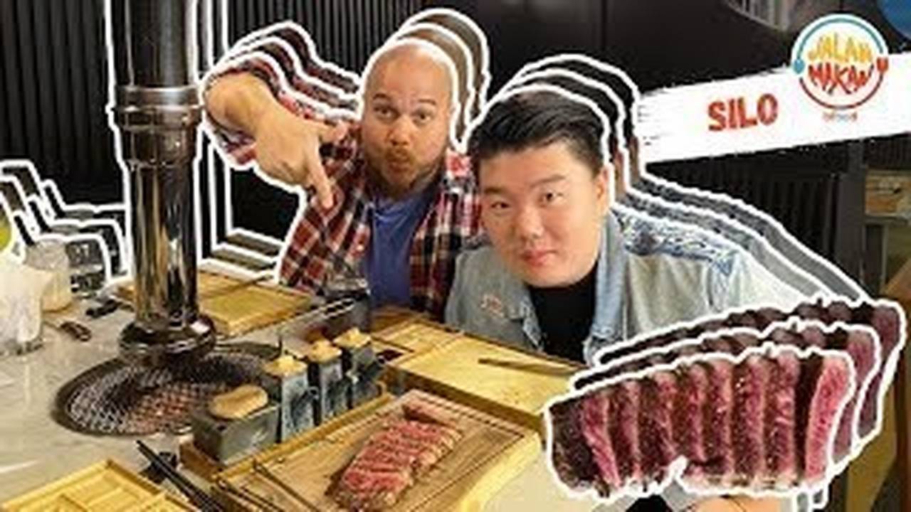 SILO JAKARTA - Nyobain Charcoal Karage & Cheese Aged Rib-eye Steak - BRILIO NET | Vidio