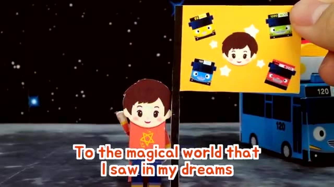 Tayo's Paper Toy Songs - Ep 05 - Adventures in Space (2022) | Vidio