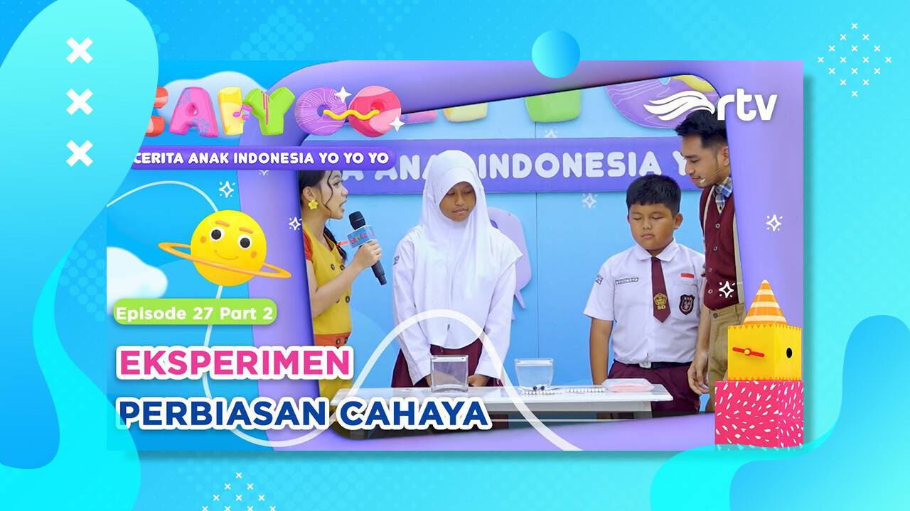 EKSPERIMEN PEMBIASAN CAHAYA | CAIYOO RTV (Episode 27 part 2) | Vidio