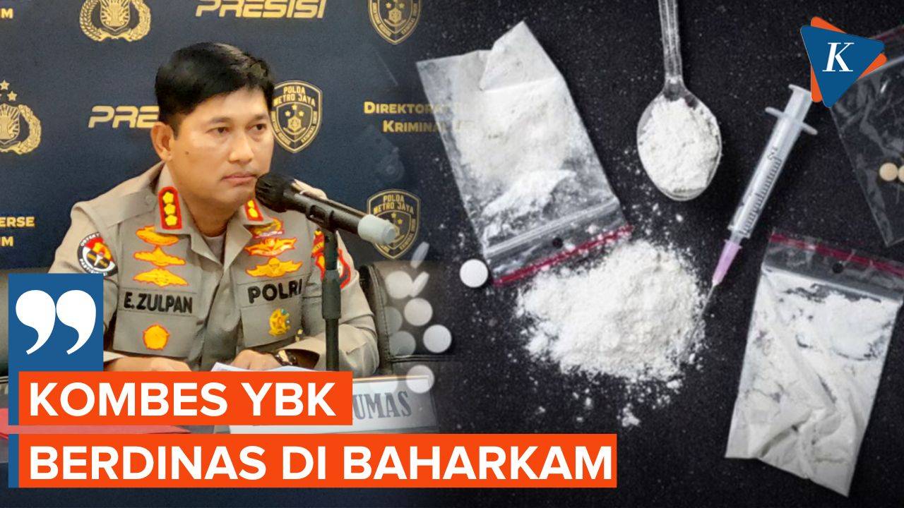 Polisi Ungkap Terdakwa Kasus Narkoba Kombes YBK Berdinas di Baharkam ...
