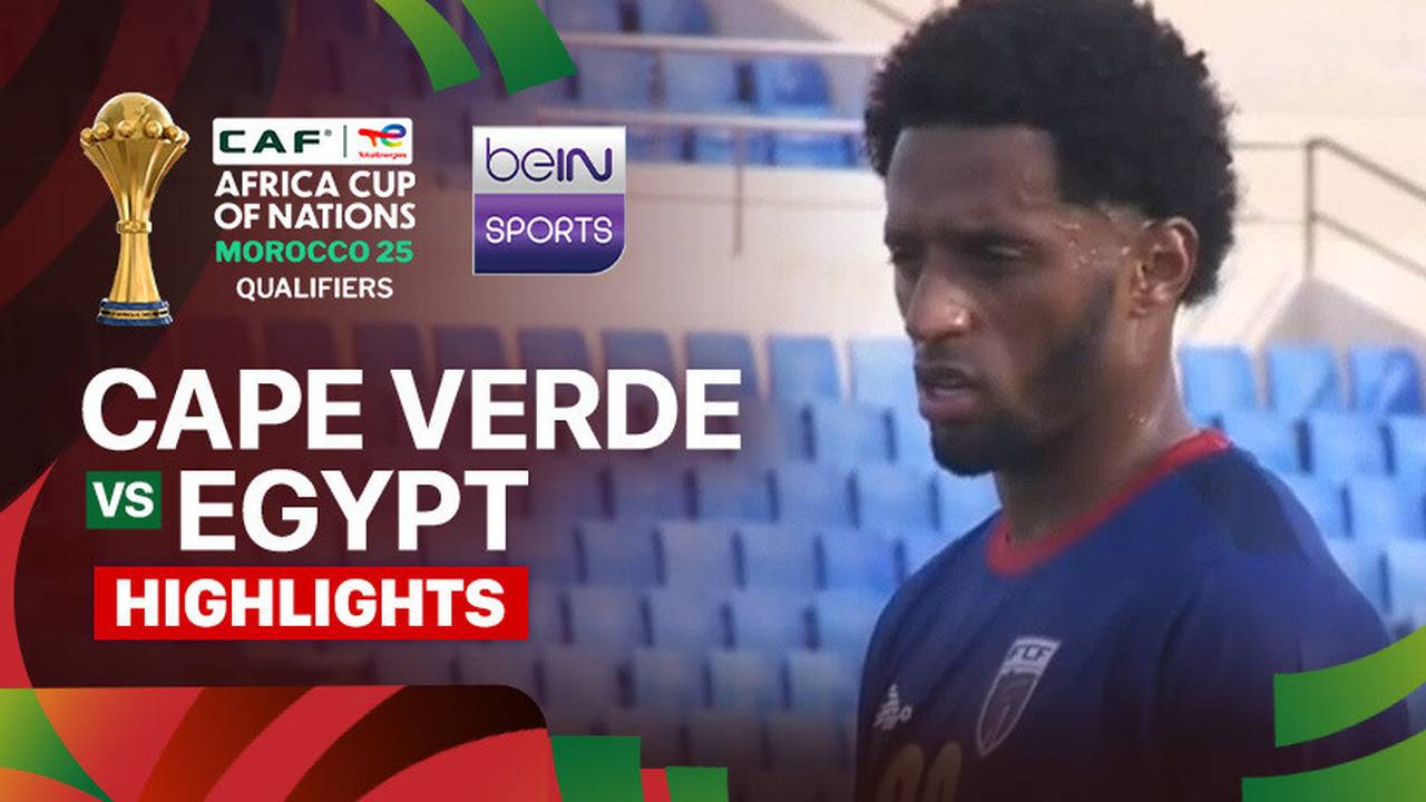Cape Verde vs Egypt - Highlights | Africa Cup of Nations Qualifiers 2025 | Vidio