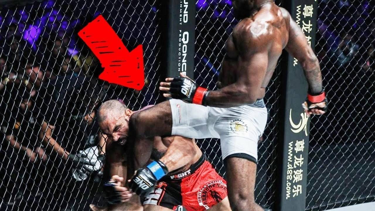 BRUTAL FLYING KNEE KNOCKOUT Leandro Ataides vs Mohamed Ali