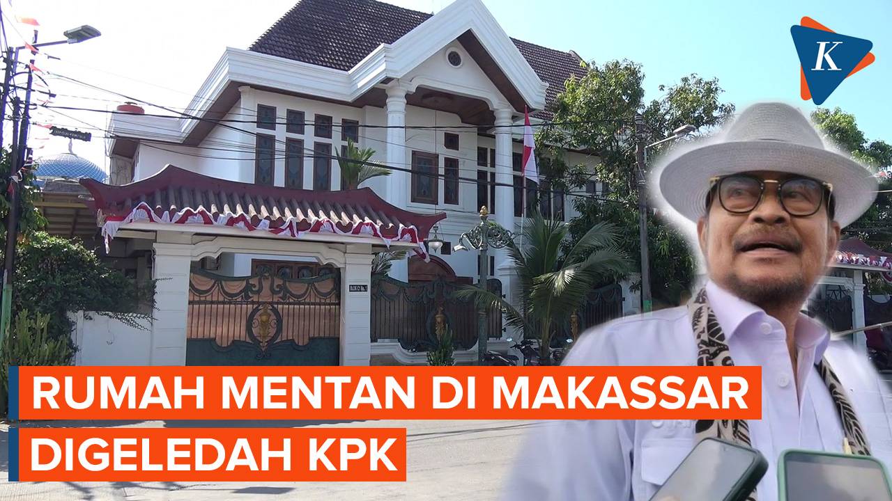 Rumah Mentan di Makassar Digeledah KPK, Mobil Mewah dan Koper Disita - Kompascom | Vidio