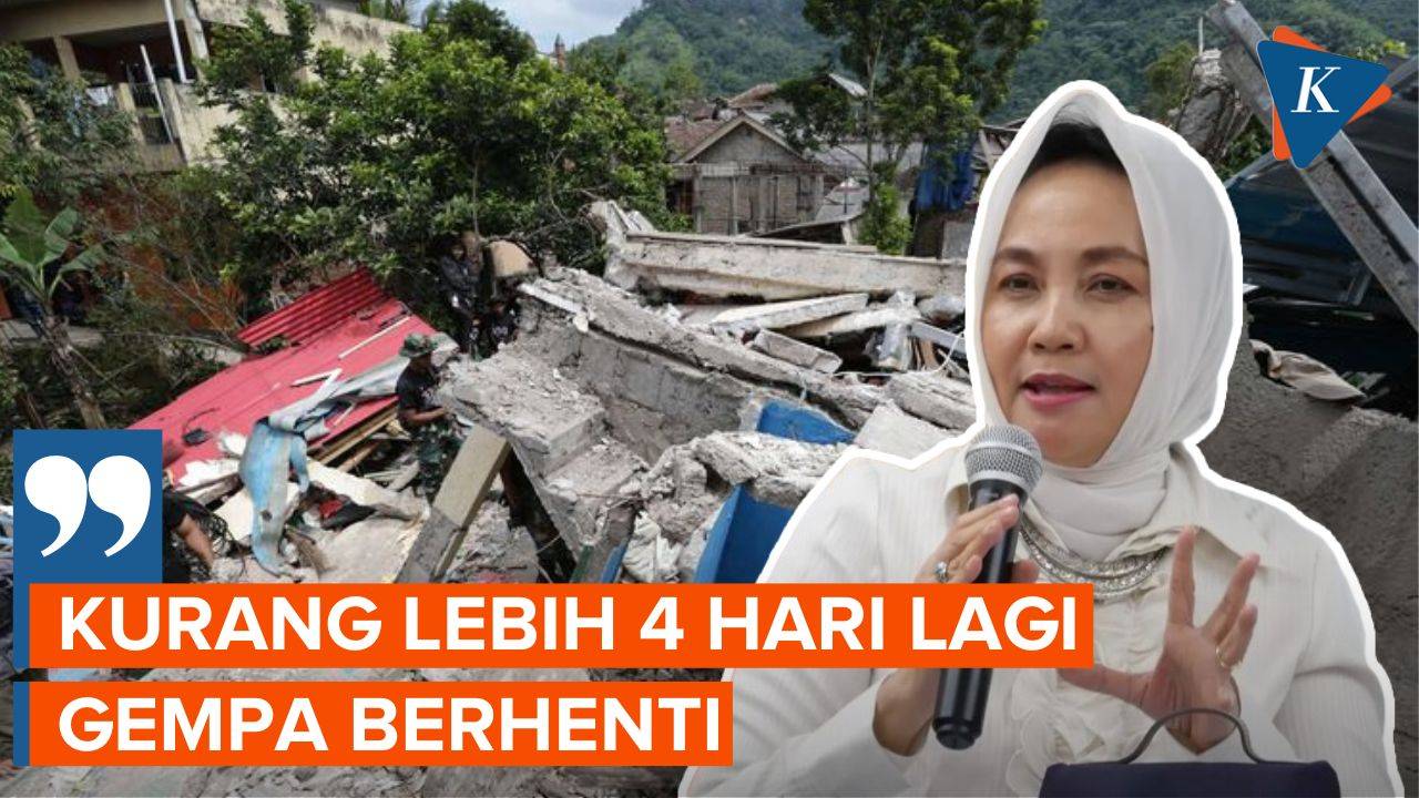 BMKG Prediksi Gempa Susulan di Cianjur Berhenti 4 Hari Lagi - Kompascom | Vidio