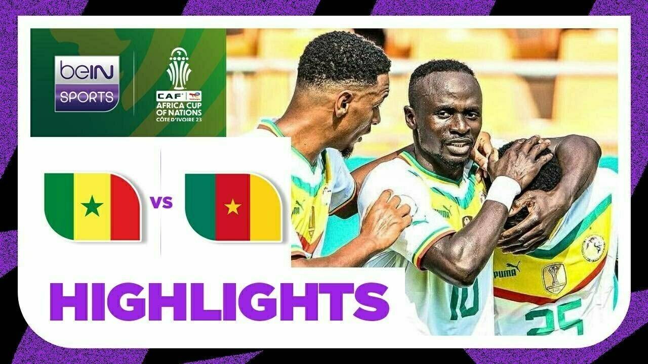 Senegal vs Cameroon - Highlights | TotalEnergies Africa Cup of Nations ...