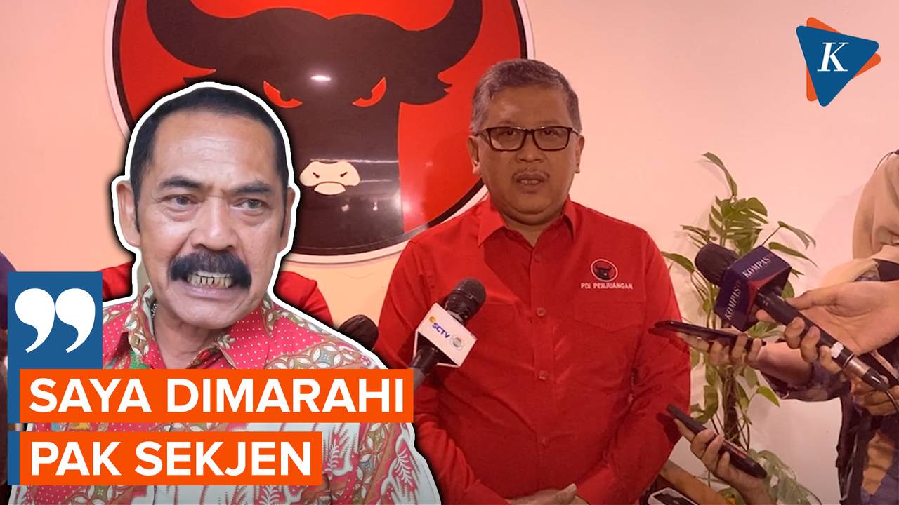 Curhat FX Rudy Dimarahi Sekjen PDI-P Hasto Kristiyanto - Kompascom