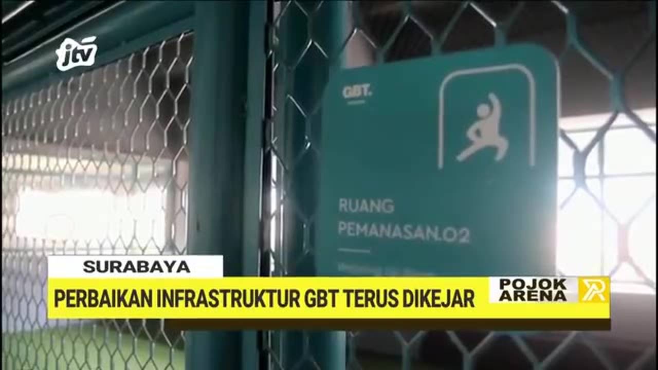Perbaikan Infrastruktur GBT Kian Dipercepat - JTV REK - JTV